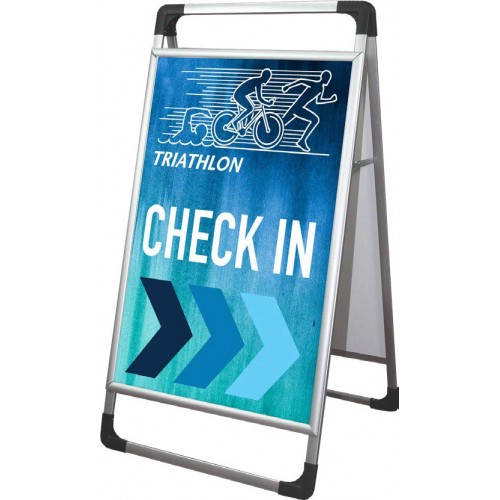 Ace-2 Outdoor Sign | Double-Sided A-Frame Sign for Storefronts & More