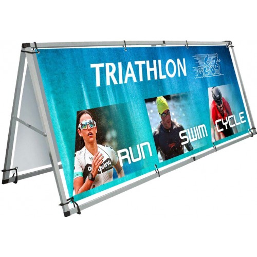 A-frame Banner Display 8ft Wide - Outdoor Banners