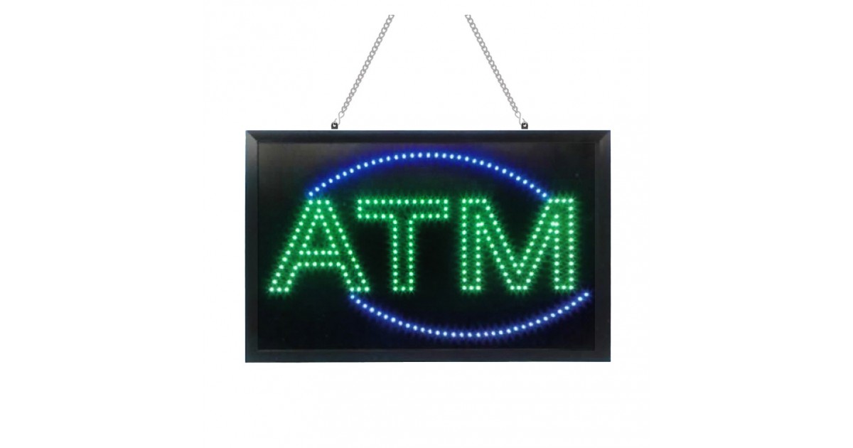 LED Flashing ATM Sign