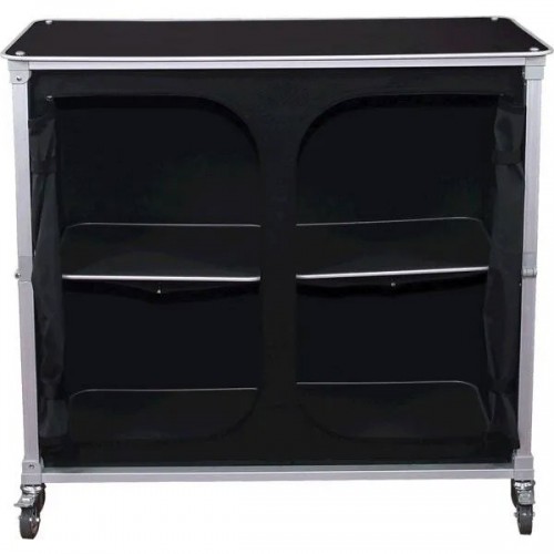 Wheeled Counter Display - Portable rolling Popup Counter