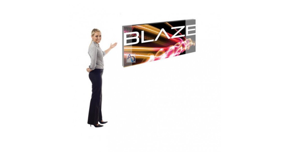 Blaze Wall-Mounted Light Box 6ft x 3ft