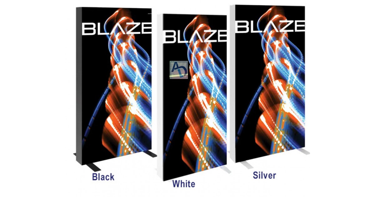 Buy 6 x 3 Blaze Lightbox Sign Stand With SEG Graphics