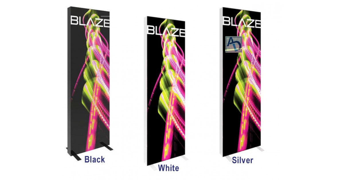 Blaze Light Wall Sign Stand 8ft x 3ft Sign Stand Display