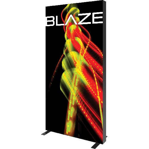 Blaze Lightbox Sign Stand With SEG Fabric Graphics | Blaze Lighted ...