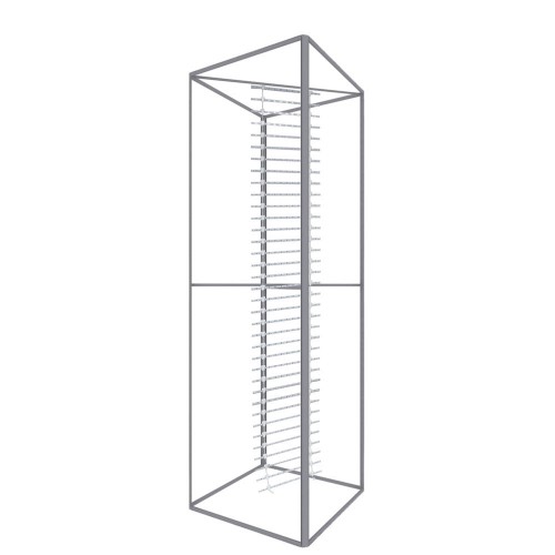 4 x 14 ft. 60D Big Sky Square Tower Backlit Silver Frame (Graphic Package)
