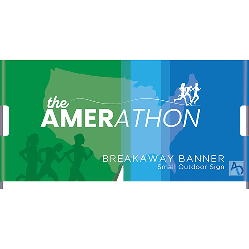 Small Breakaway Banner | Anything Display
