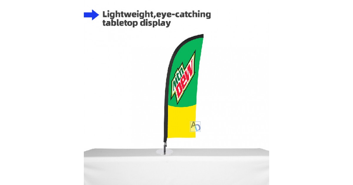 Table Feather Flags