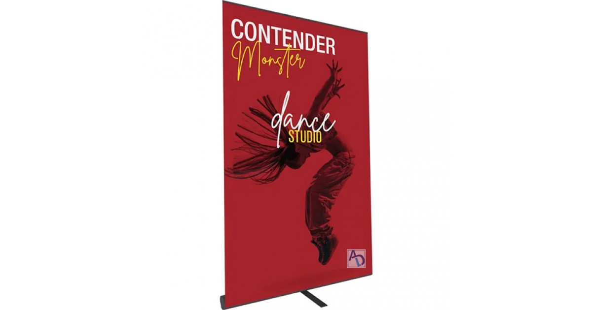 48in Contender Monster Retractable Banner Stand | Anything Display