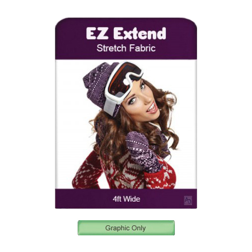 4 x 5.5ft or 6.5ft EZ Extend - Graphic Only