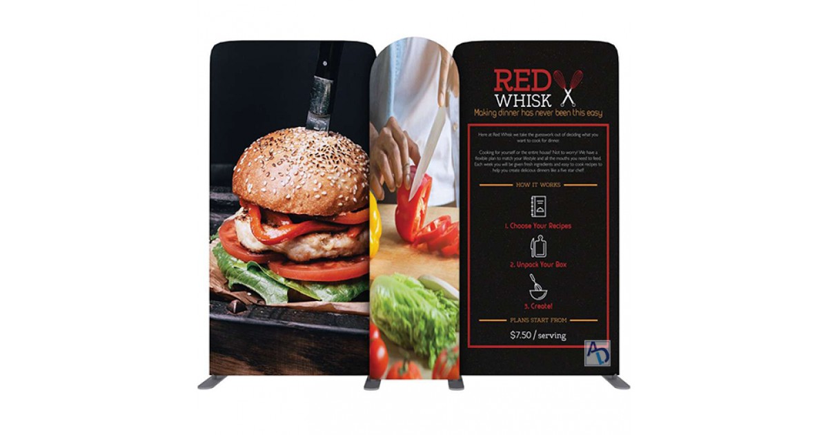 10ft Single-Sided EZ Tube Connect Kit C - Graphic Package | Anything ...