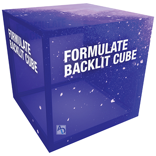 Formulate Backlit Cube | Anything Display