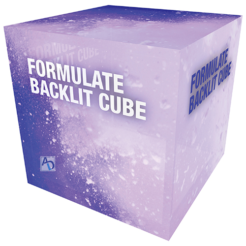Formulate Backlit Cube | Anything Display