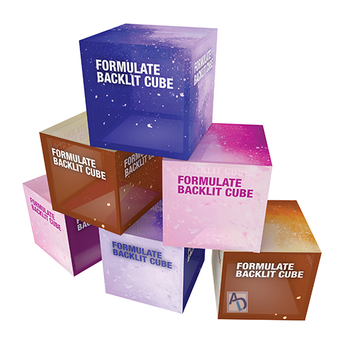 Formulate Backlit Cube | Anything Display
