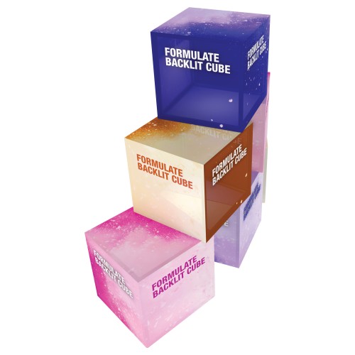 Formulate Backlit Cube | Anything Display