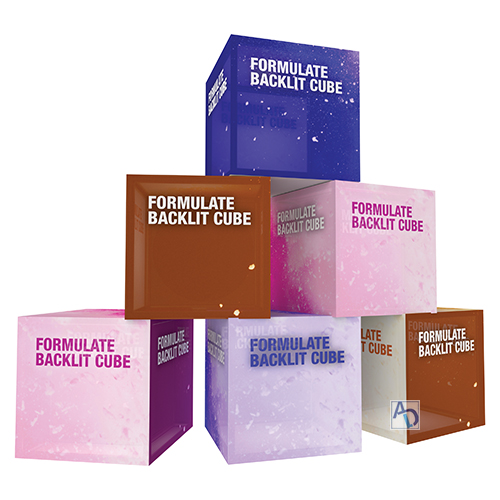 Formulate Backlit Cube | Anything Display