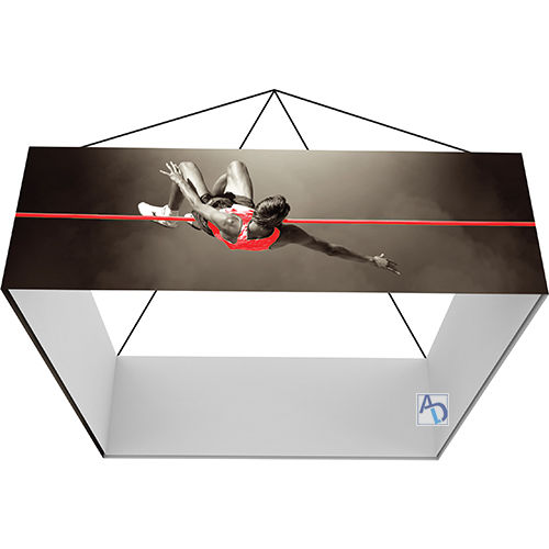 Formulate Master Square Hanging Structure - 12ft x 4ft | Anything Display
