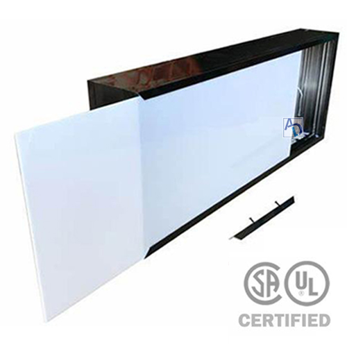 24 x 48 Economy Aluminum Hinged LED Lightbox | Anything Display