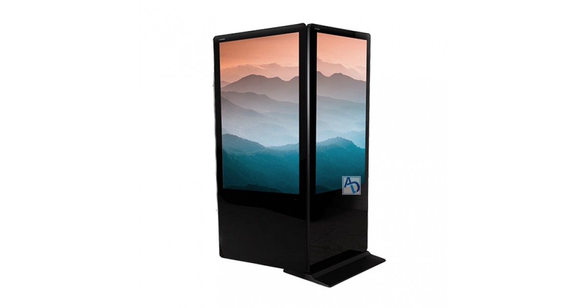 Double Screen 4k USB Digital Kiosk | Anything Display