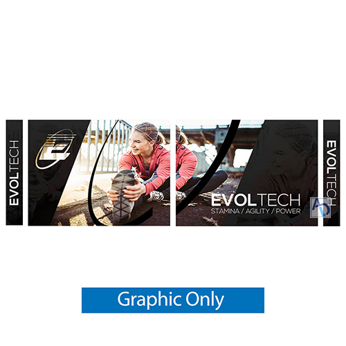 20 x 15ft Lumiere Light Wall Configuration I Double-Sided - Graphic Only