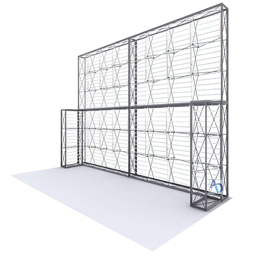 20 x 15ft Lumiere Light Wall Configuration F Non-Backlit - Hardware Only