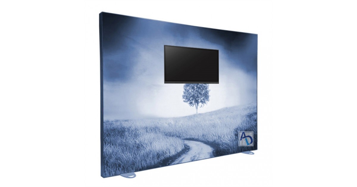 Flow-Motion Animated Free Standing Center Monitor Display - 118in x ...