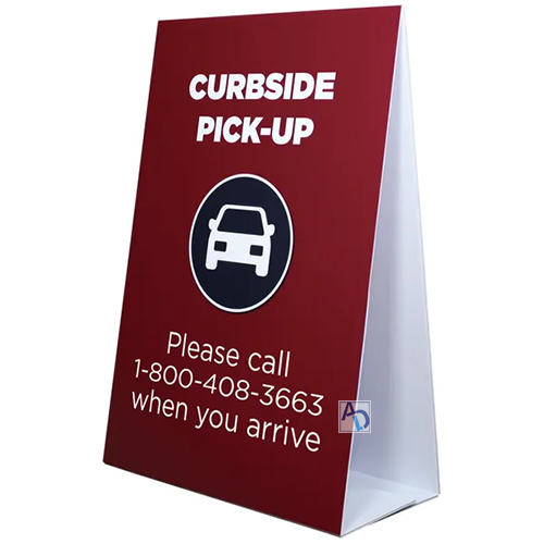 Pyramid A-Frame Outdoor Sign | Anything Display