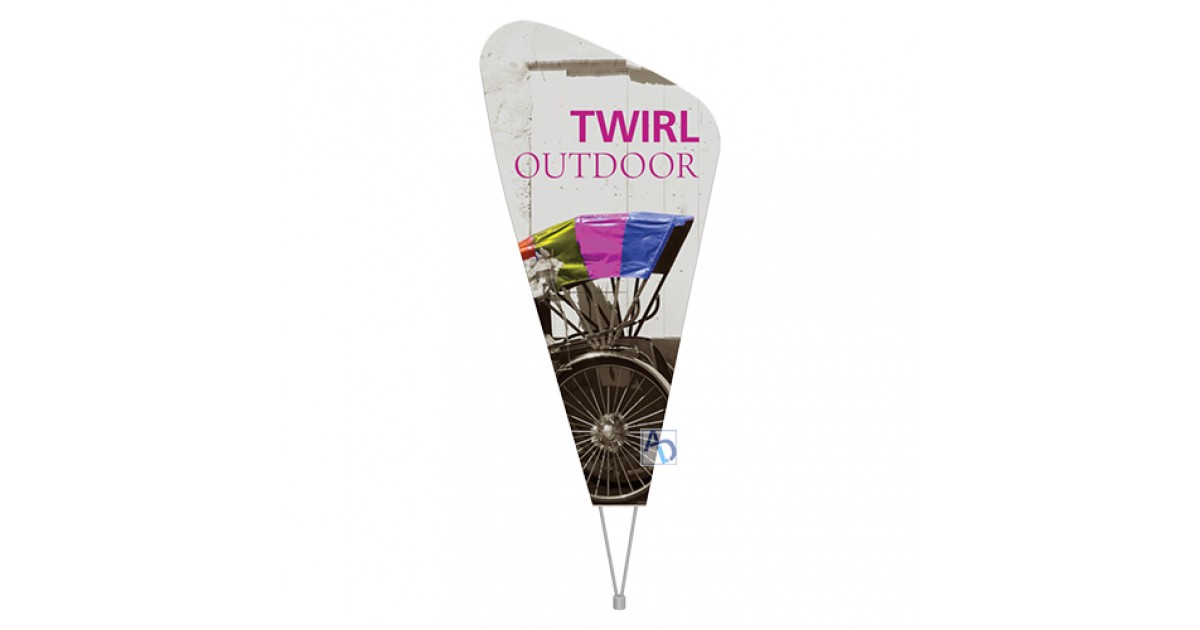Twirl Outdoor Sign | Anything Display