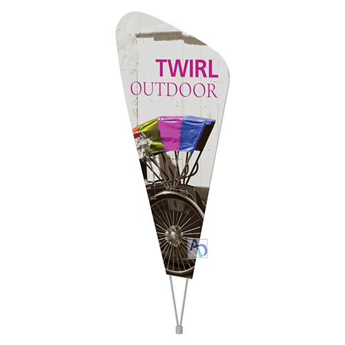 Twirl Outdoor Sign | Anything Display