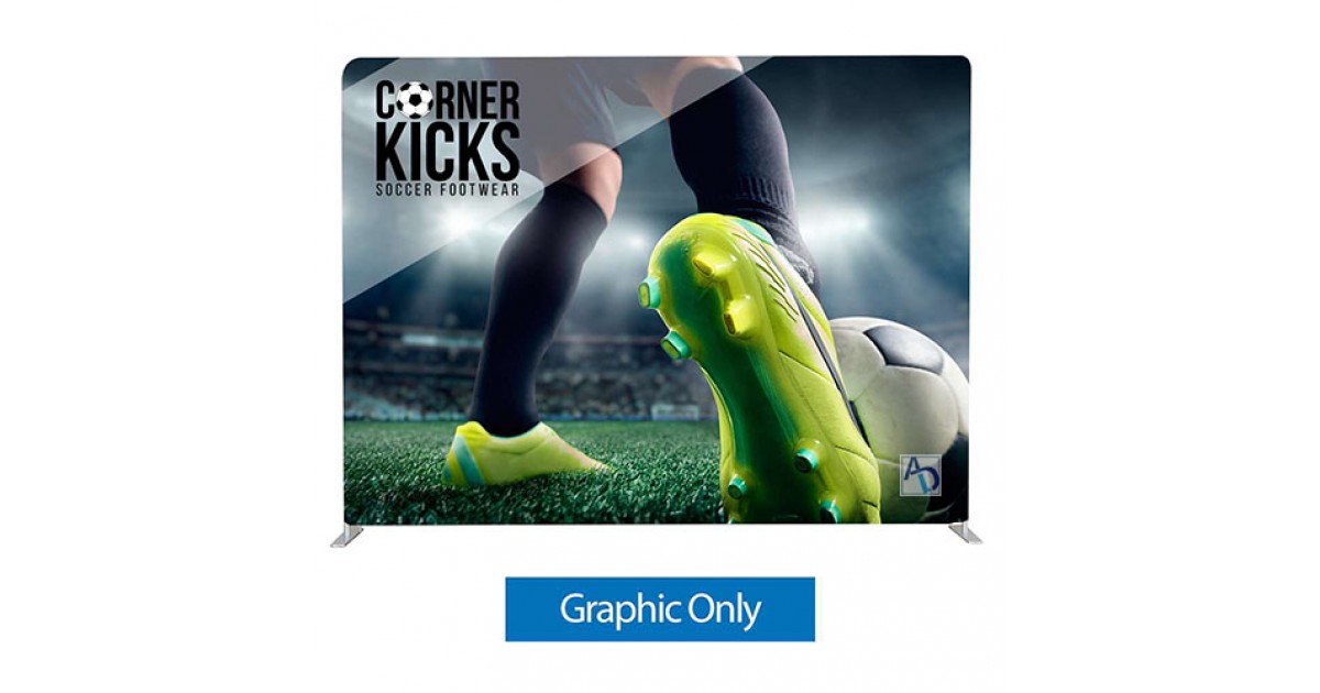 Buy 10 ft Single‑Sided EZ Stand Straight (Graphic Only)