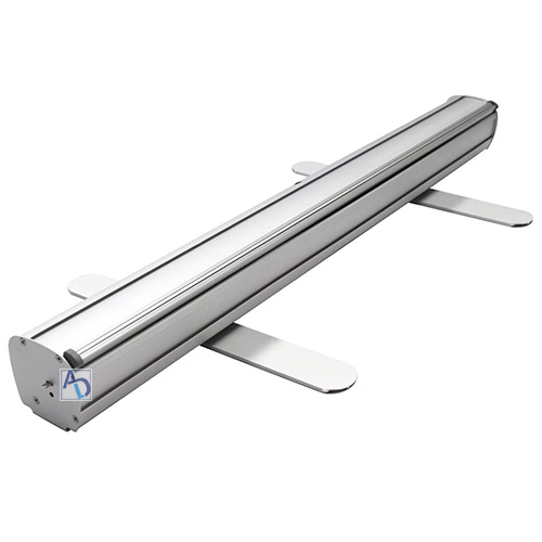 36in x 80in Econo Roll Portable Retractable Banner Stand - Hardware ...
