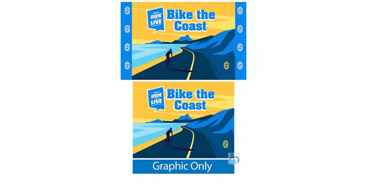 RPL Backlit 10ft - Double Sided Graphic Only | Anything Display