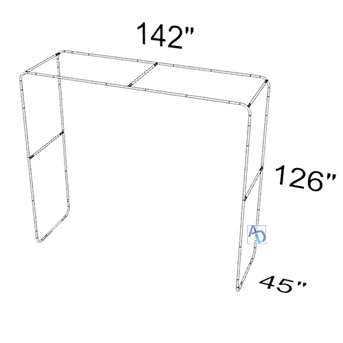 Wallbox 12ft x 10ft Slim Arch (Graphic Package) | Anything Display
