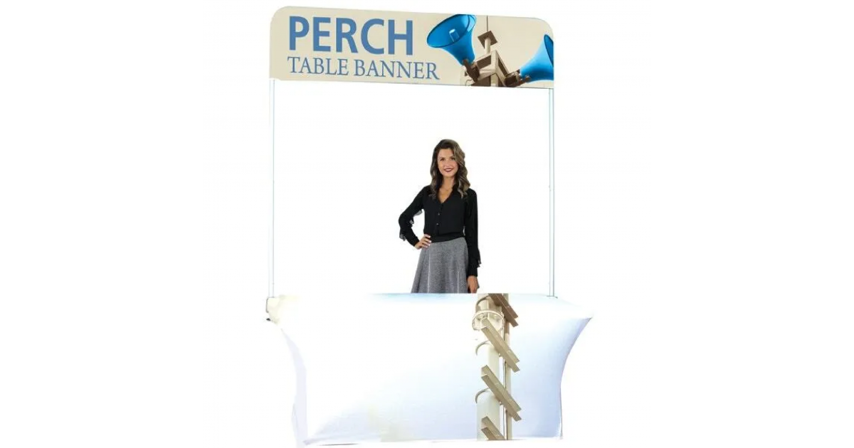 Perch 6ft Table Pole Banner | Anything Display