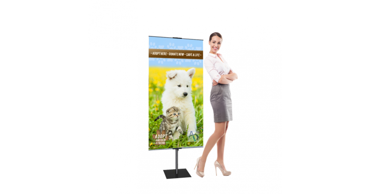 Promotional Display - Free Standing Retail Sign Custom Printed