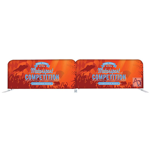 Large EZ Barrier Outdoor Double-Sided (Graphic Package)