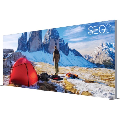 SEGO Modular Lightbox Display Configuration A - Double Sided (Graphic Package)