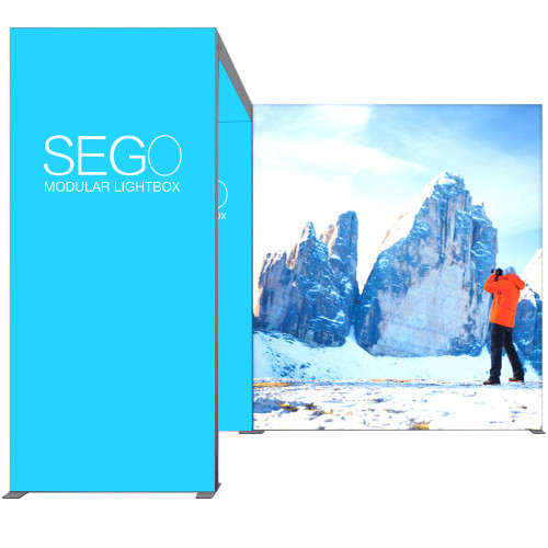 SEGO Modular Lightbox Display Configuration C Double-Sided (Graphic ...