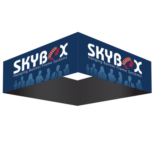 Square Ceiling Banner Skybox 24hx10ft | Anything Display