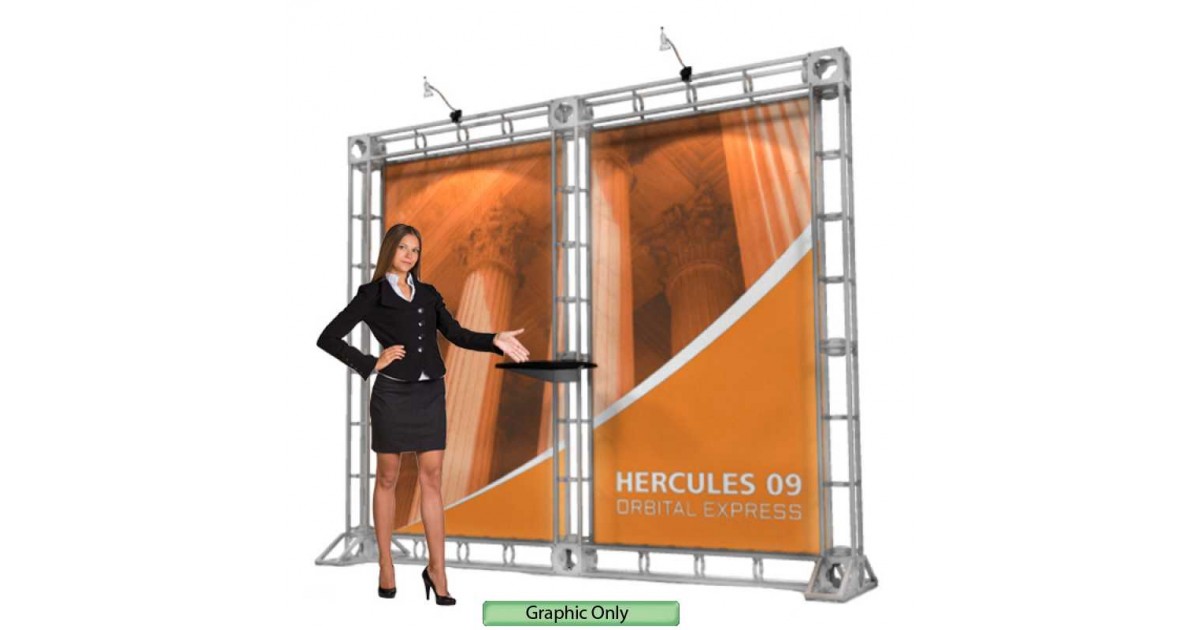 Buy Custom Graphic for Hercules 10ft Truss Display Kit 9