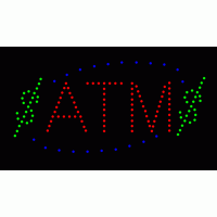 Buy ATM Signs | LED Signs & Displays | Flashing LED Lights
