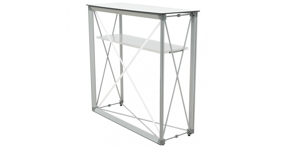 Lumiere Pop up Counter Display - Aluminum Frame Only