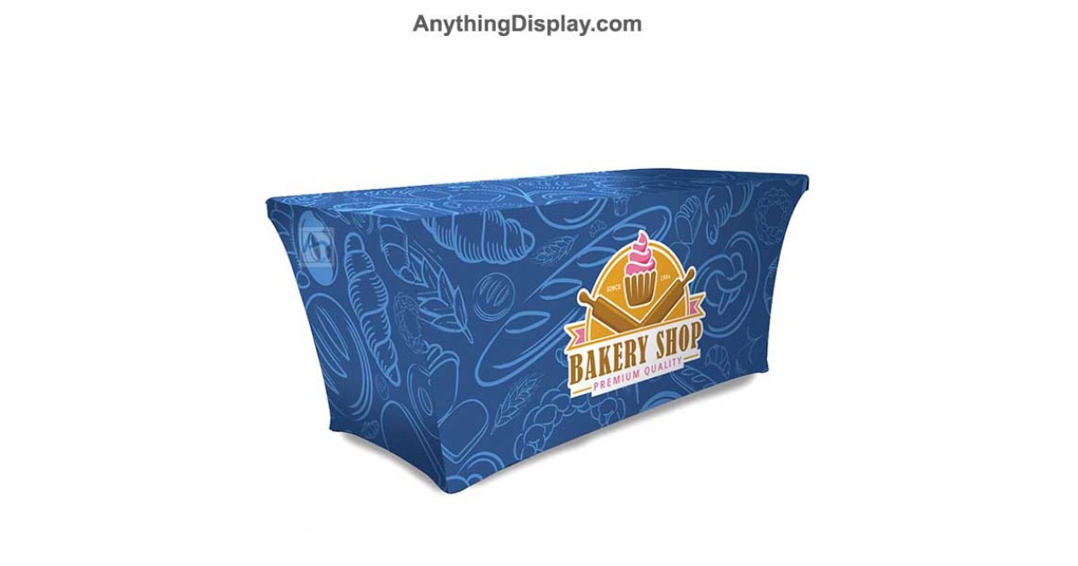 Event Table Cover 6ft Full Color Multi Stretch