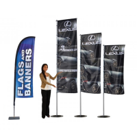 Buy Storefront Banners | Promotional Sidewalk Flags | Anything Display
