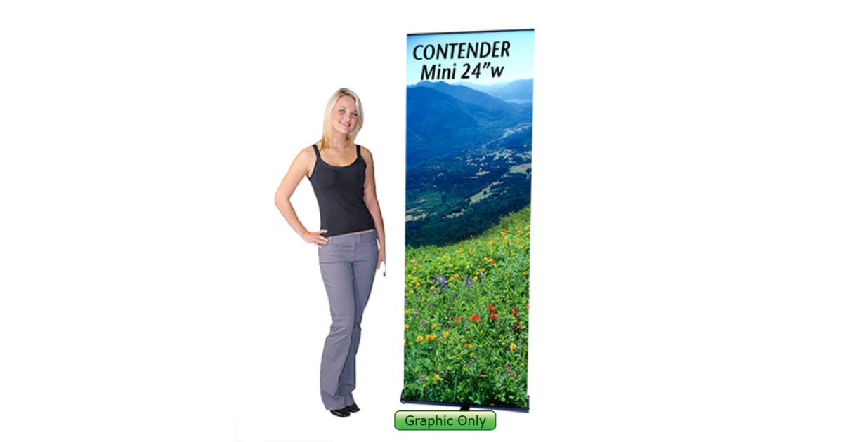 Graphic for Contender Mini Banner - Graphic Only | Graphic Design Services