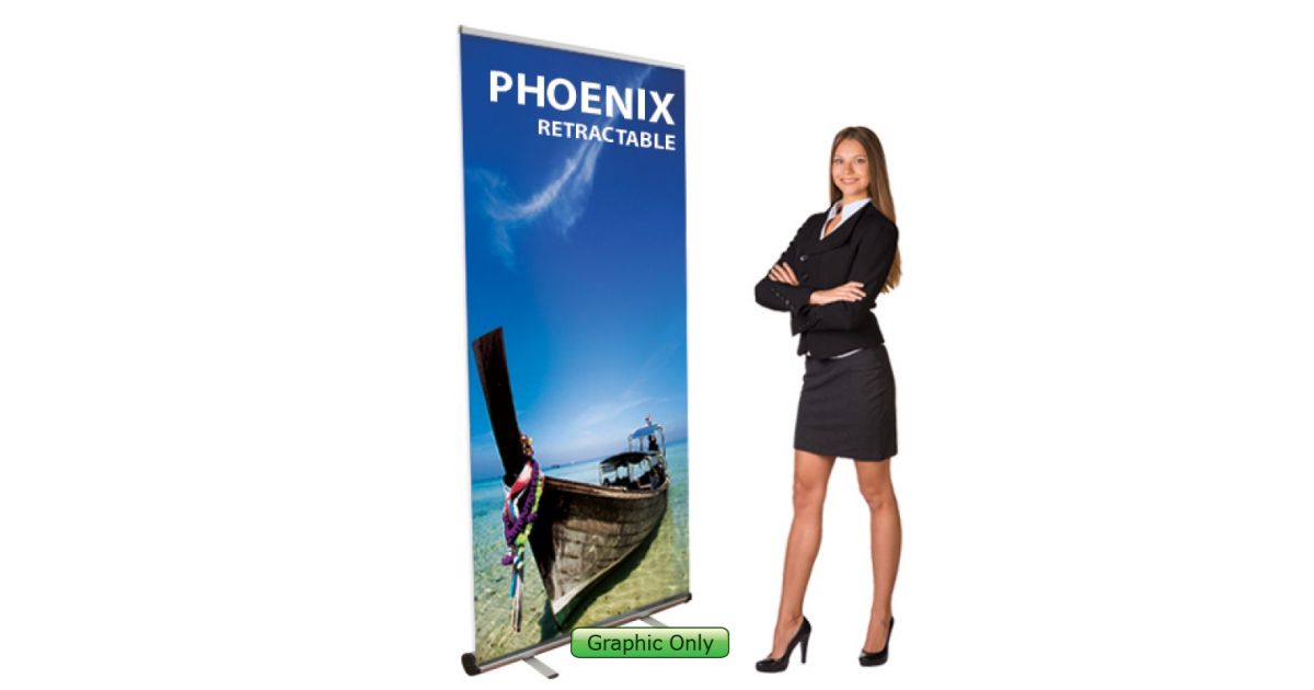 Graphic for Phoenix Banner Stand 33"x79" | Graphic Design Services