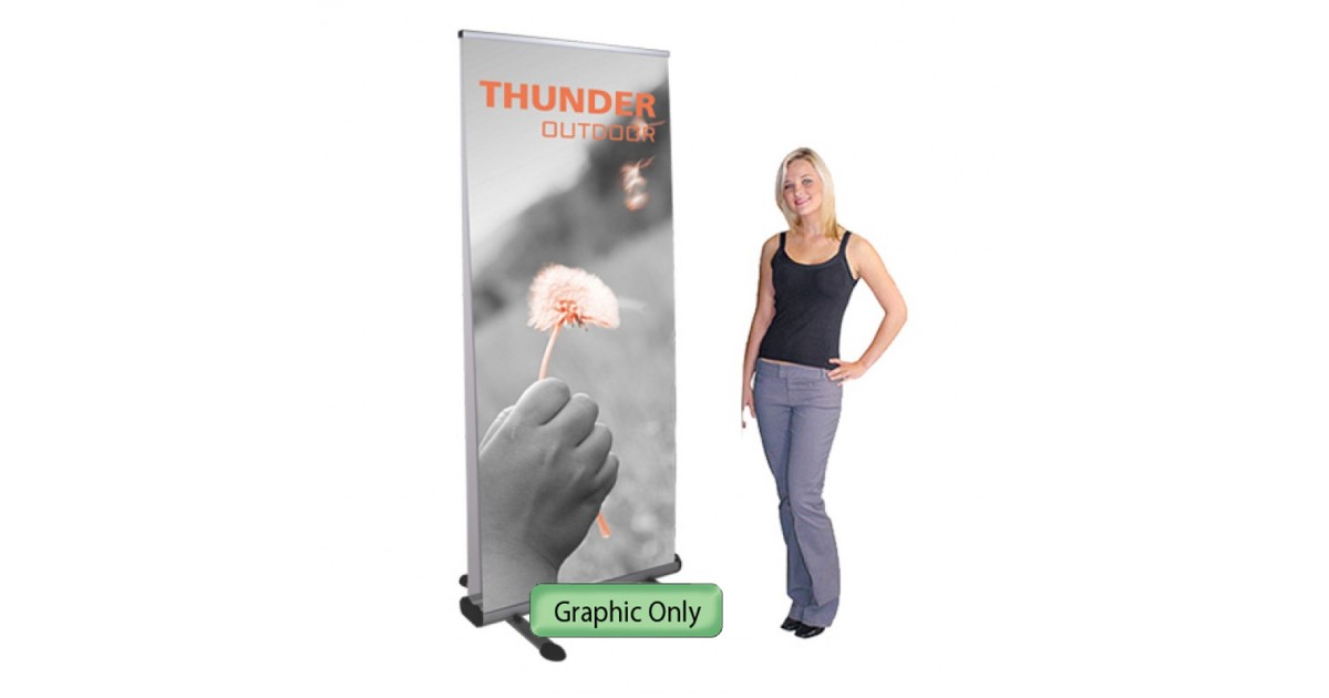 Graphic for Thunder Outdoor Display | Graphic Design Services