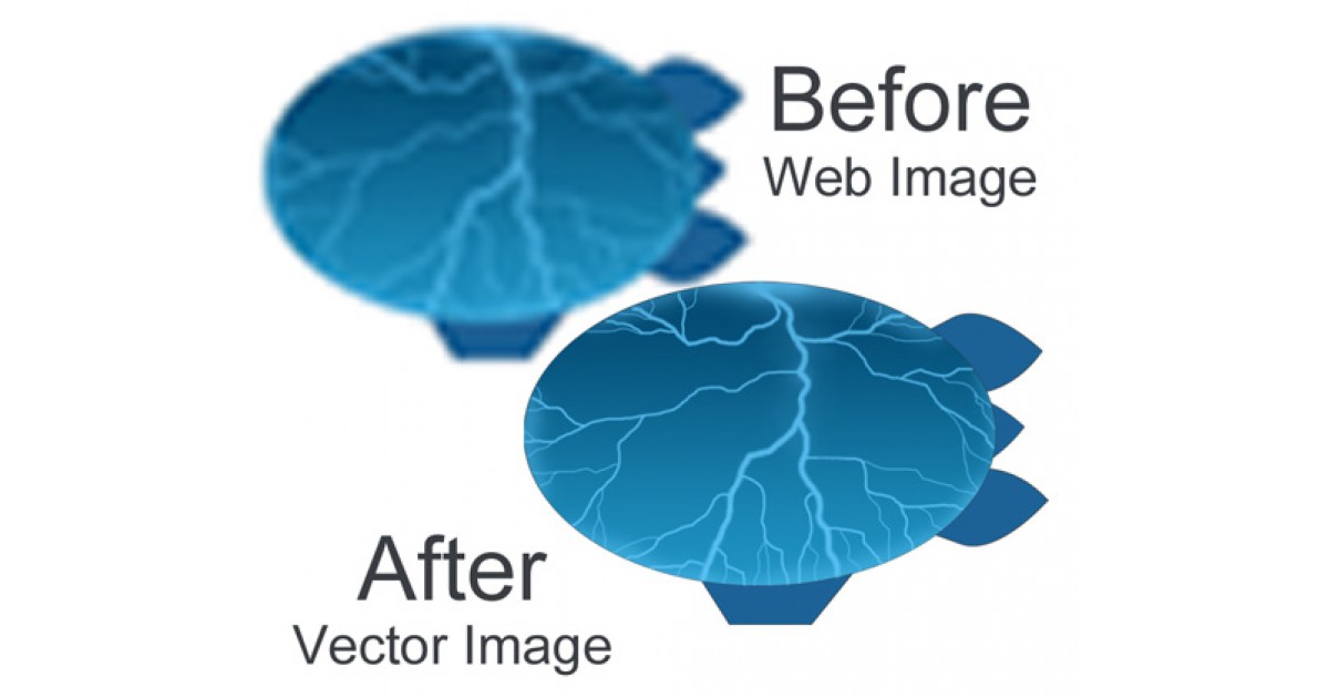 Change Low Resolution Image to Vector - Graphic Design Service