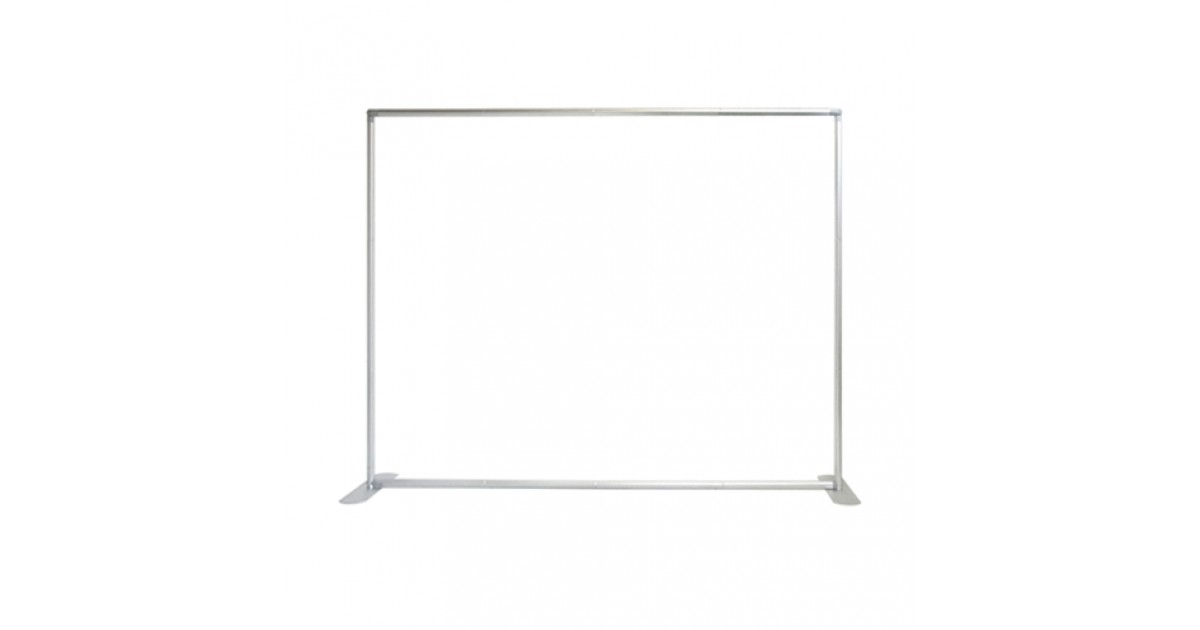 Straight Wide Frame EZ Tube Trade 8ft | AnythingDisplay