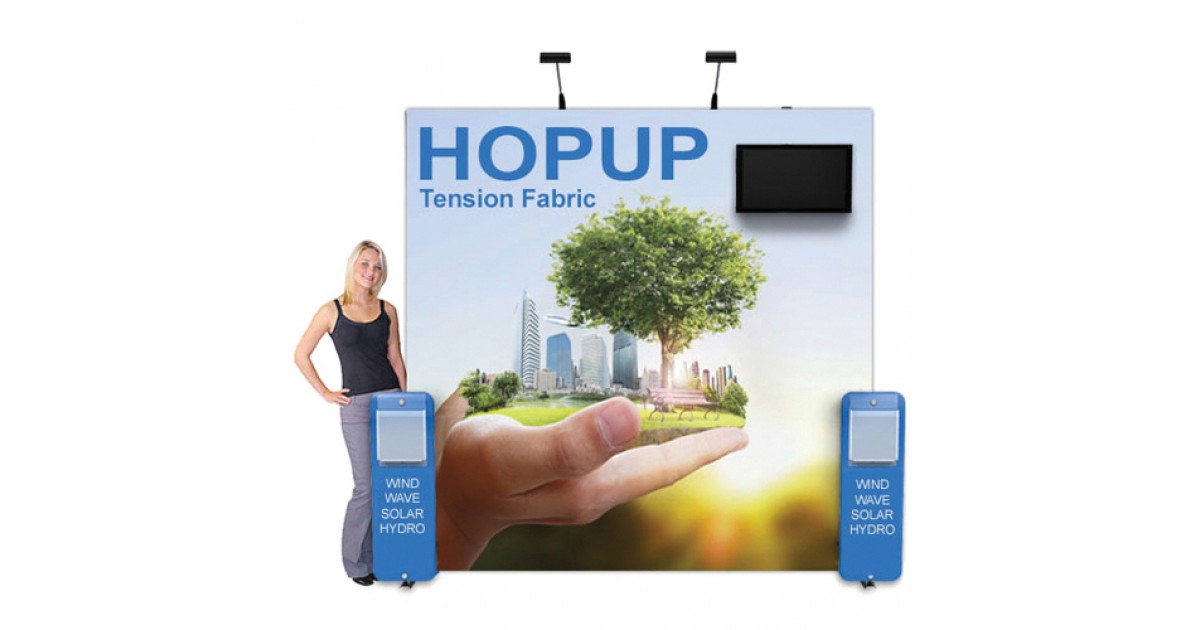 Hopup Accessory Booth Kit 1 8ft | Anything Display