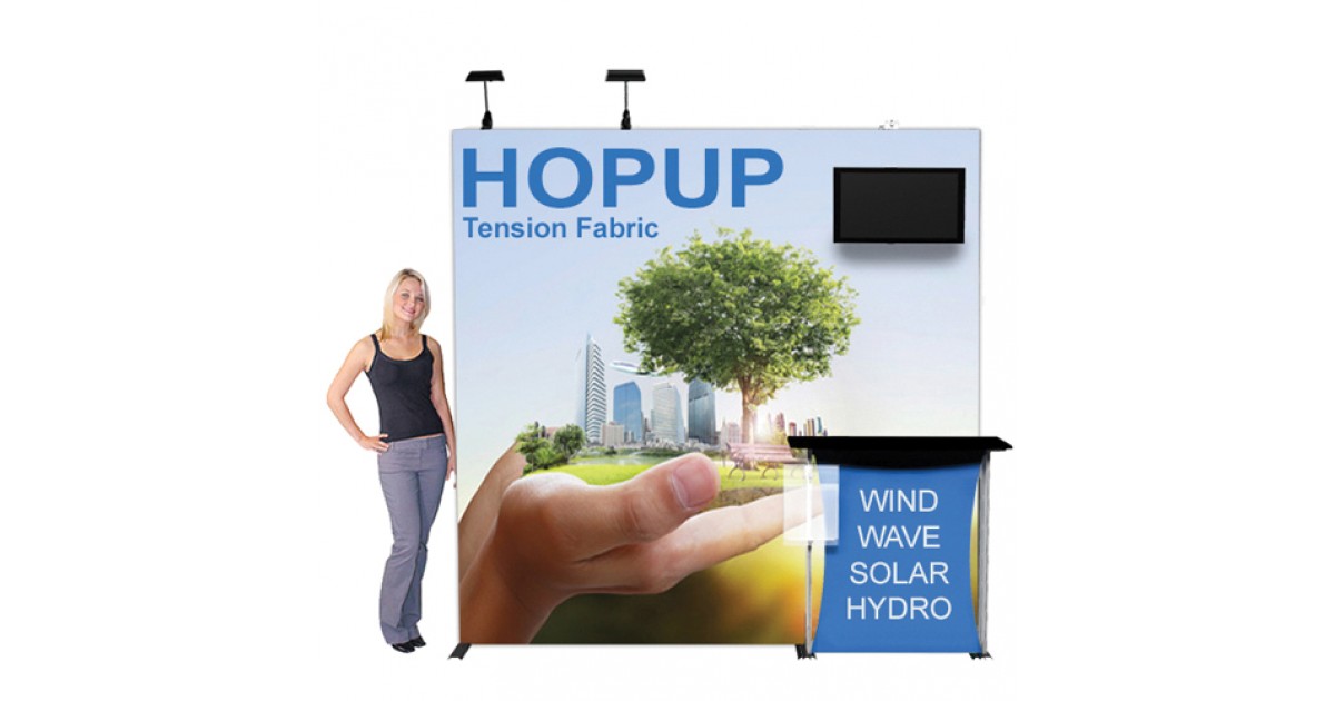 Hopup Accessory Booth Kit 2 8ft | Anything Display